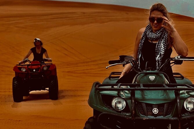 ATV Quad Bike Self-drive In Open Desert With BBQ Dinner And Live Shows ...
