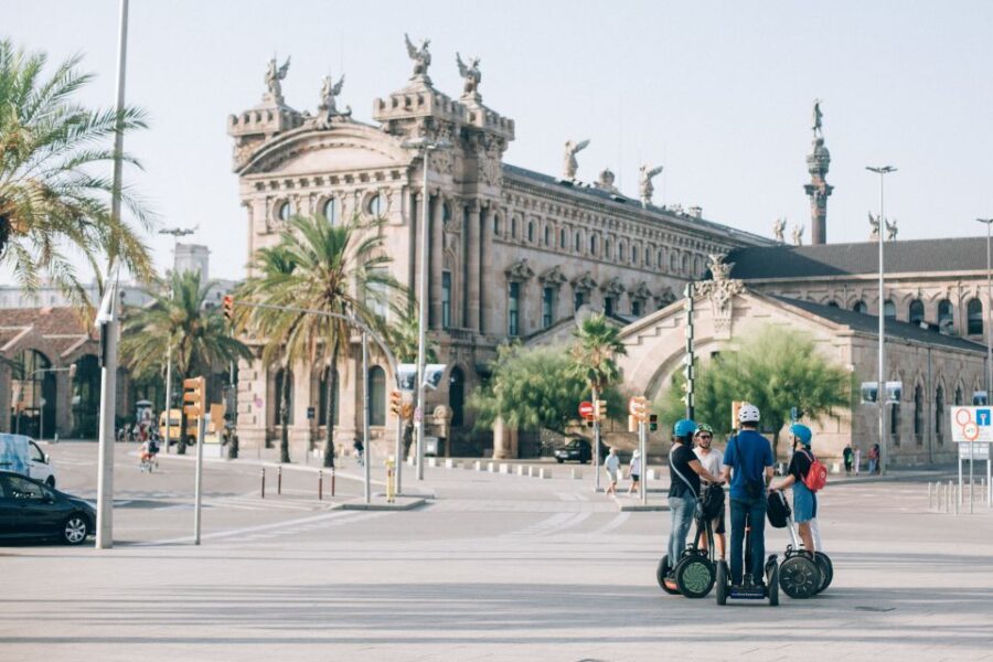 Barcelona: Exclusive Sea Views Segway Tour With a Guide | Power Traveller