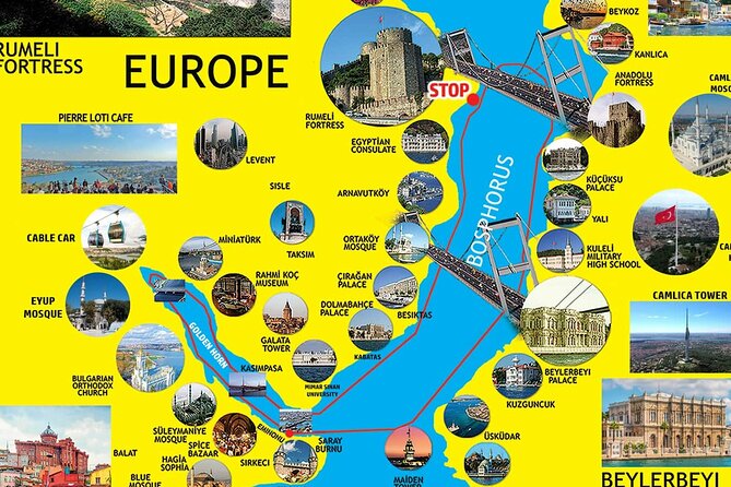 Bosphorus Cruise Boat Tour Istanbul And Golden Horn With Guide | Power ...