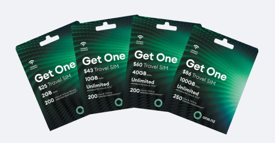 Christchurch Airport: 5G/4G/3G Simcard for New Zealand | Power Traveller