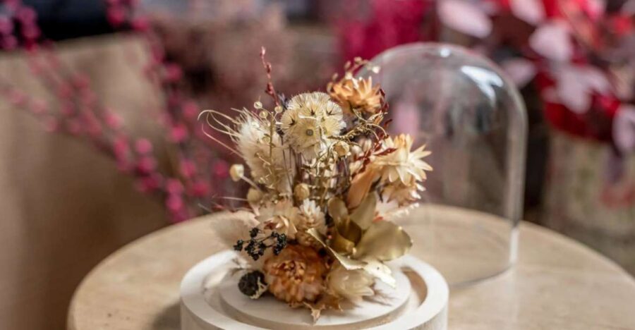 Create Dried Flower Bell Jar Workshop in Paris | Power Traveller
