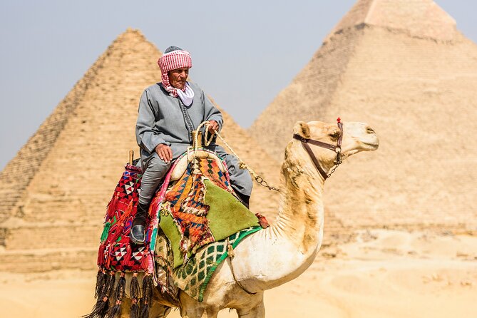 Discover Giza: Pyramids, Sphinx Tour With Lunch & Camel Adventure ...