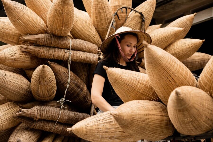 Hanoi Photo Tour: the Vanishing Art of Fish Trap Crafting | Power Traveller