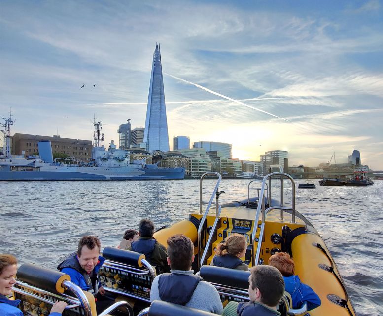 London: 40-Minute Ultimate Tower RIB Blast Speedboat Tour | Power Traveller