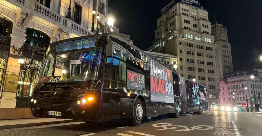 Party Bus Madrid | Power Traveller