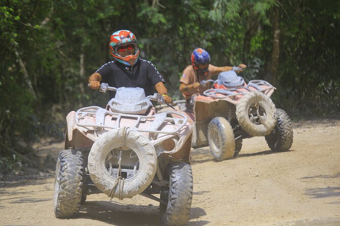 ATV Adventure, Ziplines, Cenote Swim, Snack & Transport Included ...