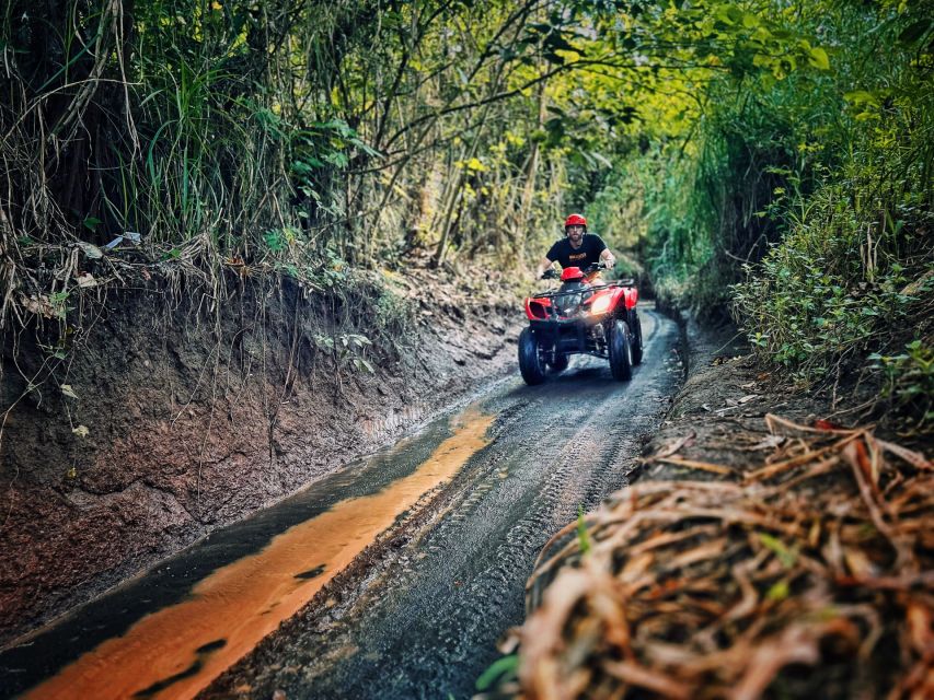 Bali: Ubud Gorilla Cave Track ATV & Waterfall Tour With Meal