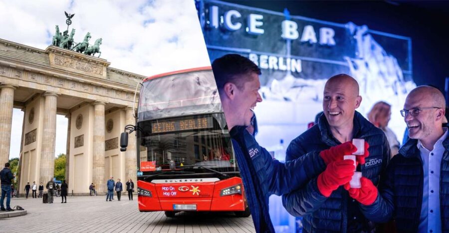 Berlin: Hop-On Hop-Off Bus and Icebar Ticket Combo | Power Traveller