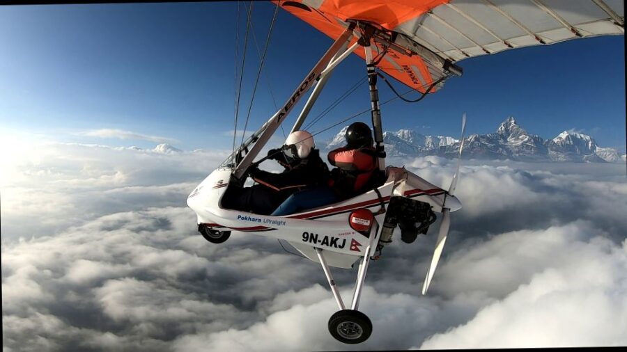 From Pokhara: 90 Minutes Ultralight Flight | Power Traveller