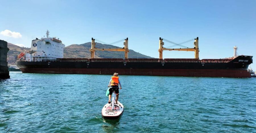 Getxo: Flysch of Getxo Guided Water Bike Tour | Power Traveller