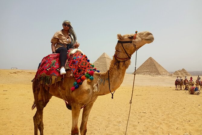Giza Pyramids Private Luxury Tour, Lunch, Camel Ride & Shopping | Power ...