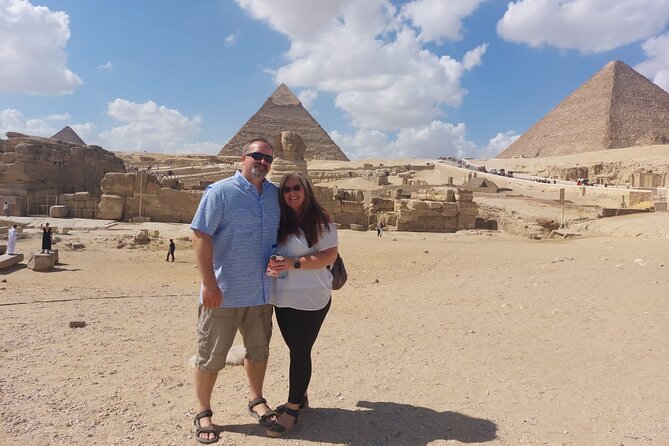 Half-Day Tour Pyramids Of Giza Sphinx Lunch Camel Ride