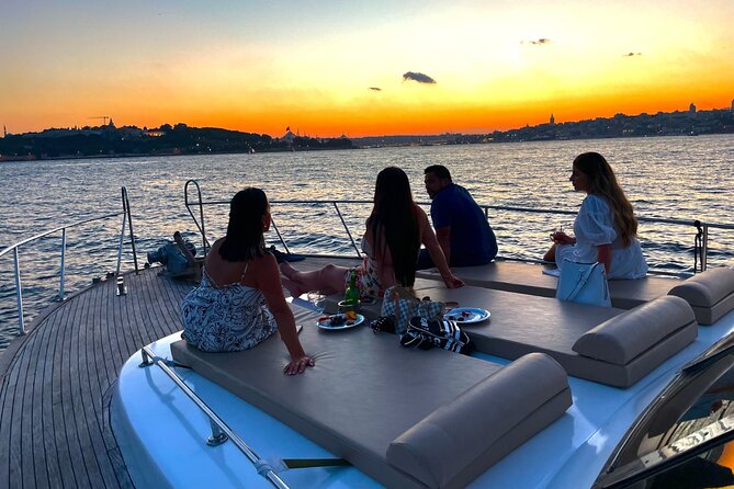 Istanbul Bosphorus Sunset Yacht Cruise With Live Guide And Snacks | Power Traveller