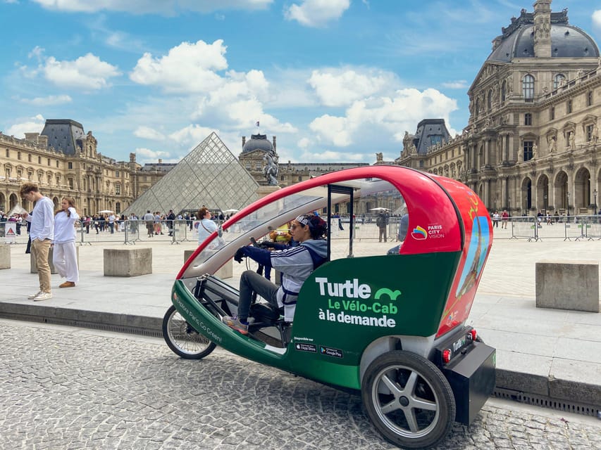 Paris : Private Tour by Electric Rickshaw With Hotel Pick up | Power ...