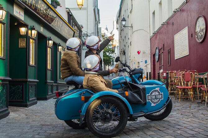 Paris Vintage Half Day Tour on a Sidecar Motorcycle | Power Traveller
