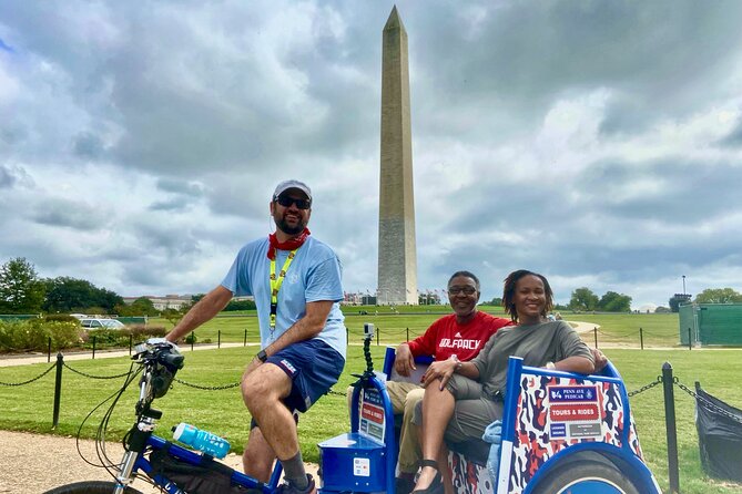 Private Pedicab Tour of Washington DC Monuments and Memorials | Power ...