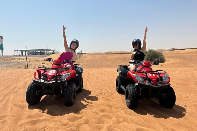 Red Dunes Sunset Desert Safari With Quad Bike Option & Camel Ride ...