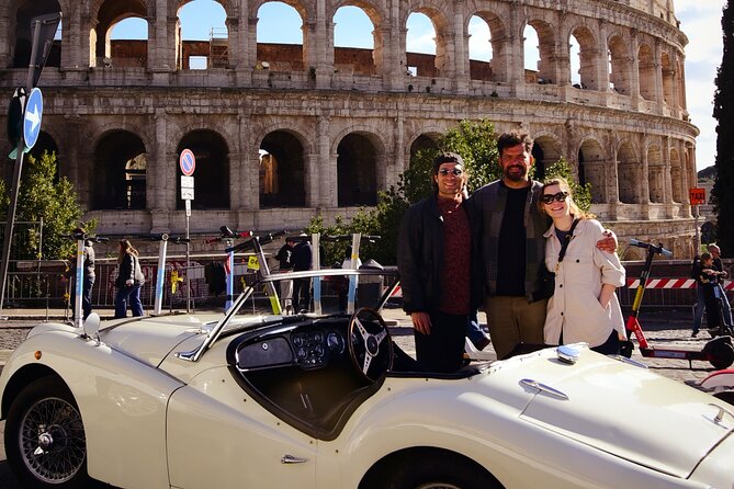 Rome Panoramic Tour by Vintage Classic Cabriolet Car or Vintage Minibus ...