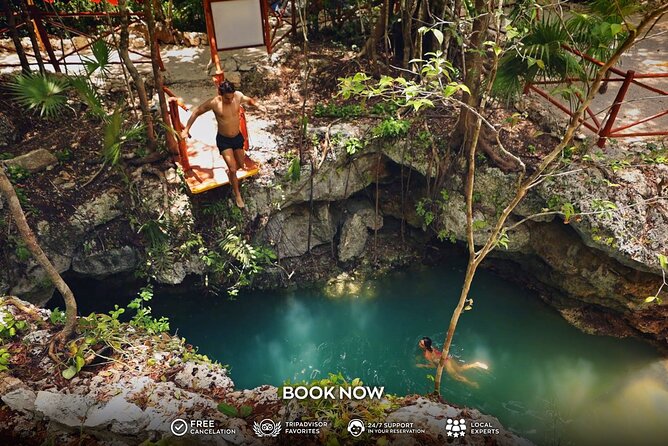 Semi-private 3 Waterfall Cenotes Experience | Power Traveller