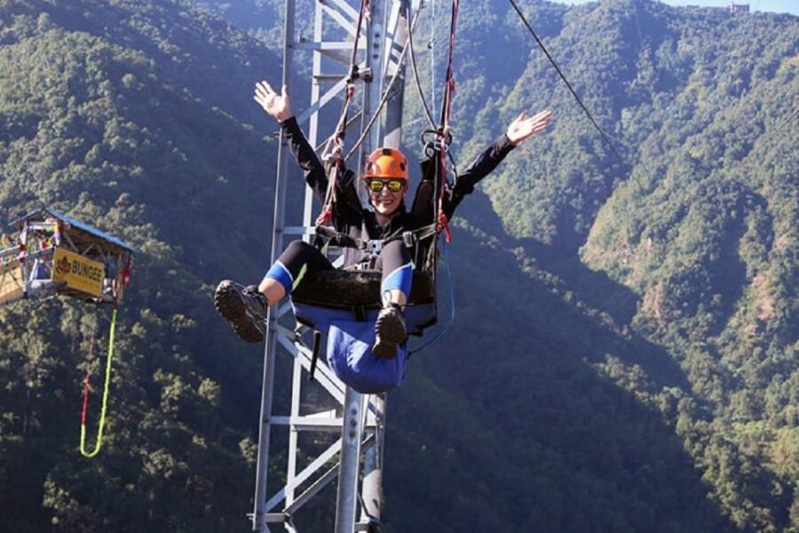 The Worlds Most Amazing Zipline Experience In Pokhara | Power Traveller