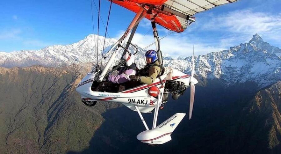 Ultra Light Flying Tour Over the Himalayas - 15 Minutes | Power Traveller