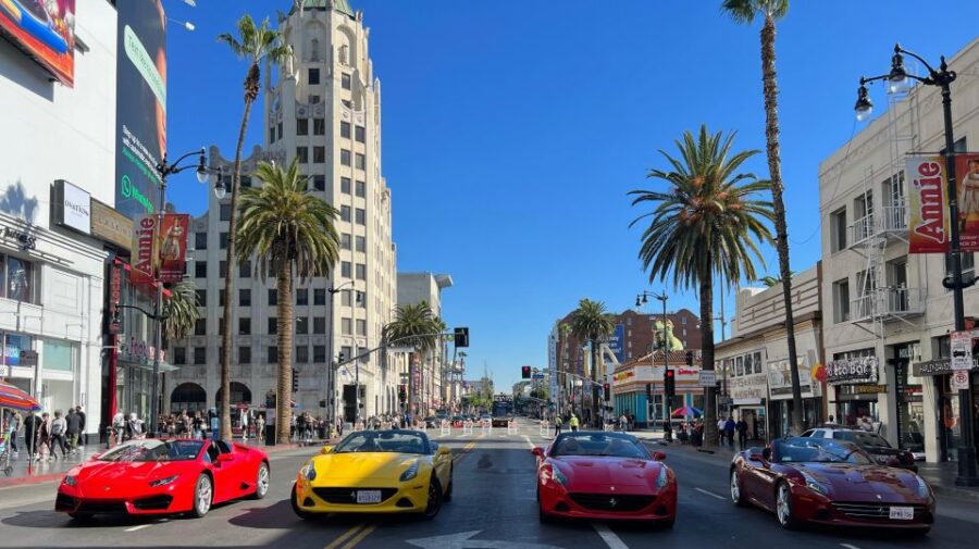 20 Min Lamborghini Tour in Hollywood (Drive or Be Driven) | Power Traveller