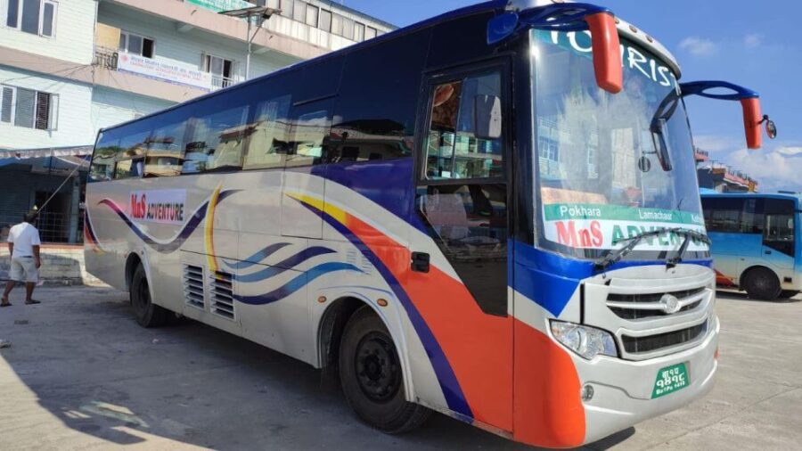 Budget Deluxe Tourist Bus to Pokhara | Power Traveller