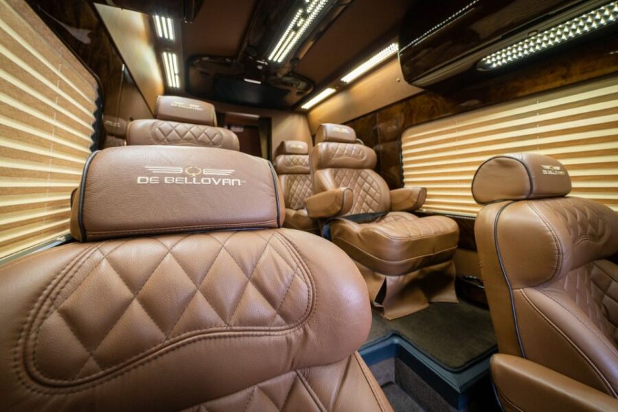 From: Cancun Airport Transfer in Deluxe Limo-Style Van | Power Traveller