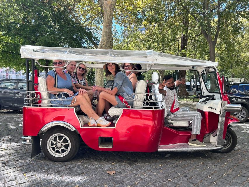 Lisbon: City Highlights Tuk-Tuk Tour With Pickup
