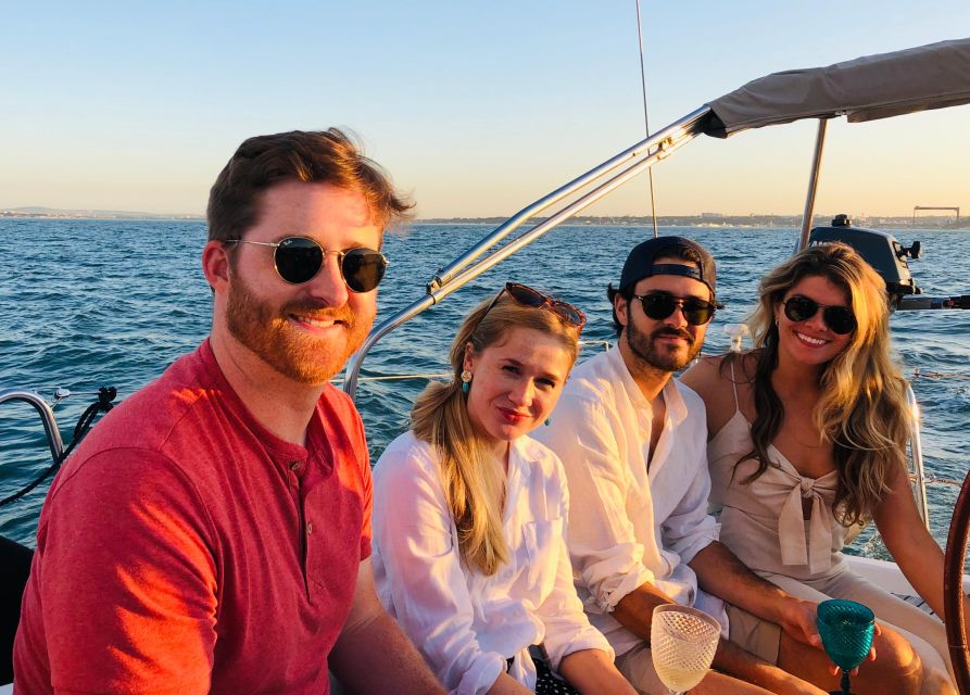 Lisbon: Sunset Sailing Cruise On A 47-Foot Sailboat