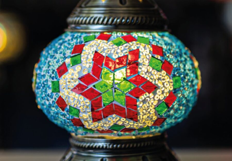 Mosaic Lamp Making Workshop in Tustin | Power Traveller