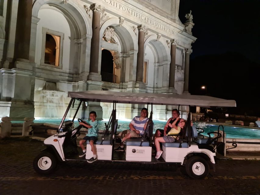 Rome: 2-Hour Golf Cart Sightseeing Tour at Night | Power Traveller