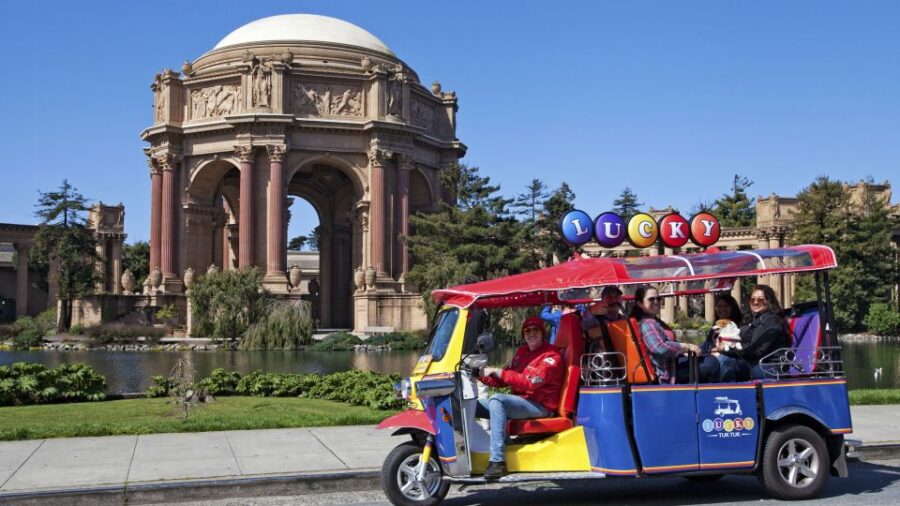San Francisco: Private City Tour by Electric Tuk-Tuk | Power Traveller