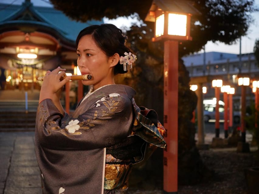 Shinobue" - Japanese Traditional Bamboo Flute Experience