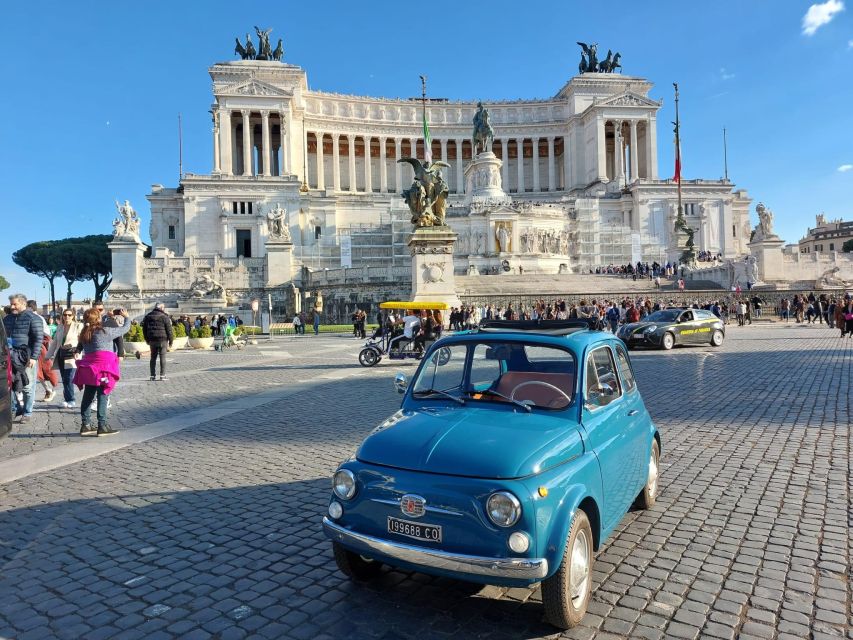 Tour of Rome on Board a Vintage Fiat 500 | Power Traveller