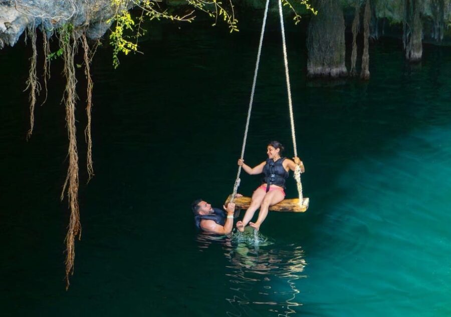 4X1 Tour: Coba and Tulum Ruins, Cenote and Playa Del Carmen | Power ...