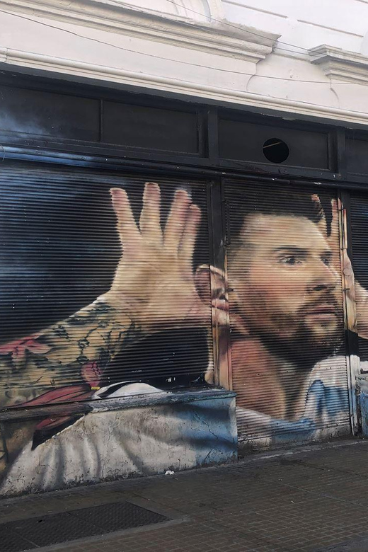Argentine Football Legends Graffiti Tour: Messi & Maradona