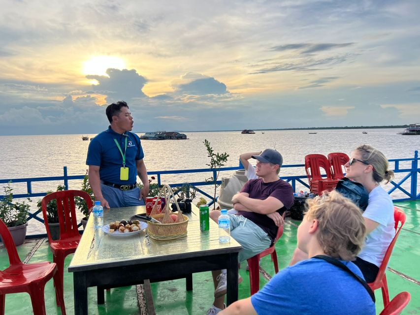 Siem Reap: Tonle Sap Sunset Boat Cruise With Transfers | Power Traveller