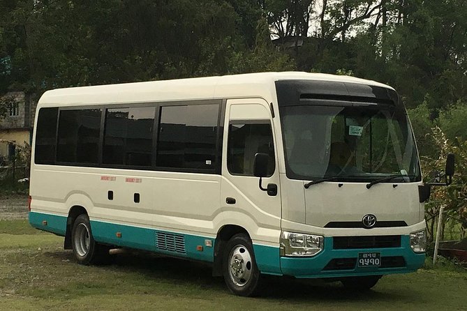 Ac Toyota Coaster Deluxe Coach Kathmandu to Pokhara | Power Traveller