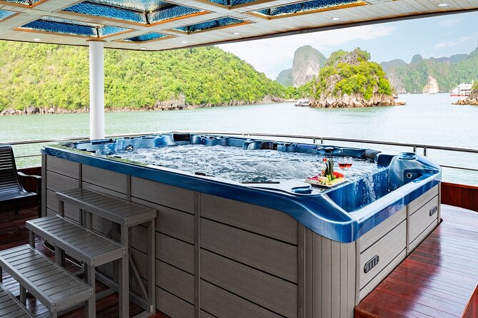 Arcady Premium Cruise Halong Bay Day Tour With Jacuzzi & Transfer ...