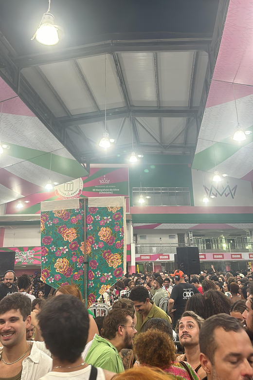 Samba Experience at the Mangueiras Samba School Rehearsal Show | Power ...