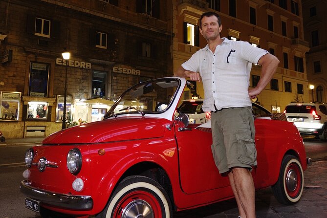 Exclusive FIAT 500 CABRIOLET Self Drive Tour in Rome | Power Traveller