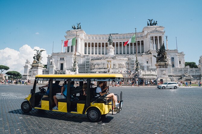 Rome Golf Cart Driving Tour: City Center, Colosseum & Catacombs | Power ...